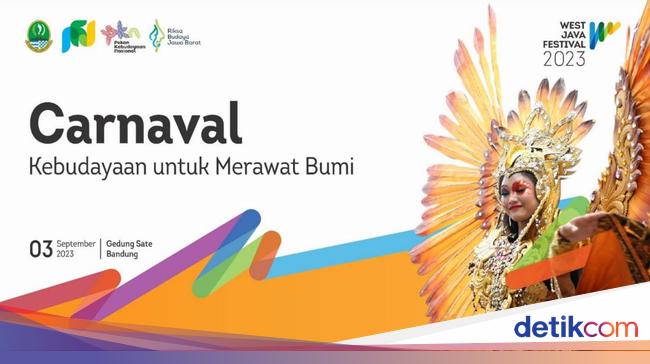 Ini Rute Karnaval Budaya di West Java Festival 2023