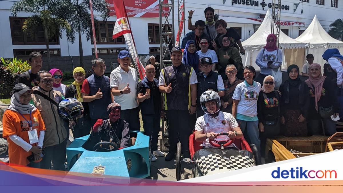 Pantau Persiapan Lomba Kereta Peti Sabun di Bandung, Menpora Siap Dukung