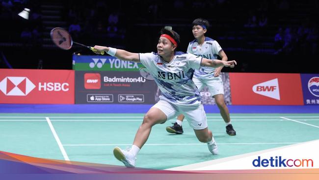 BWF World Championships 2023: Apri/Fadia Sulit Keluar dari Tekanan