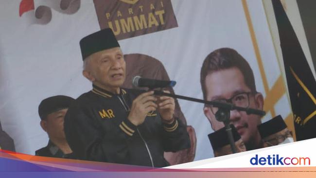 Amien Rais Singgung Invasi China di Proyek IKN