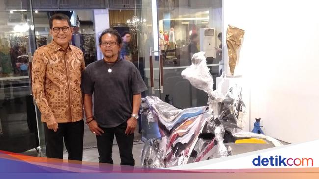 Ini Jadinya saat Motor Listrik Sergap 30.1 E-Motocraft Jadi Kanvas Lukis