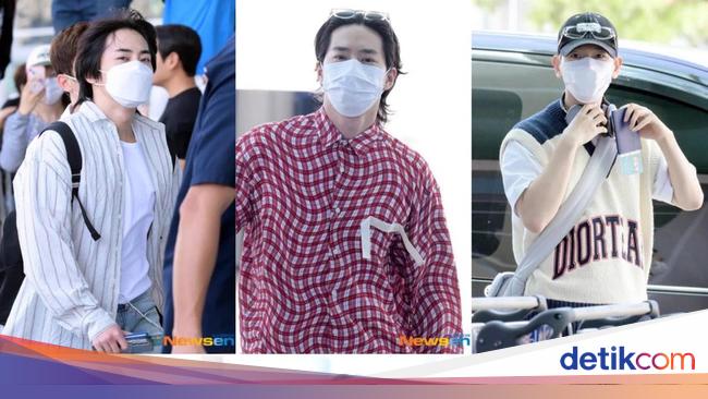Gaya EXO Tiba di Indonesia Viral, Fans: Akhirnya Menghirup Polusi yang Sama Gaya EXO Tiba di Indonesia Viral, Fans: Akhirnya Menghirup Polusi yang Sama