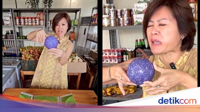 Ci Mehong Ulas Rasa Buah Gomu Gomu 'One Piece': Pahit!