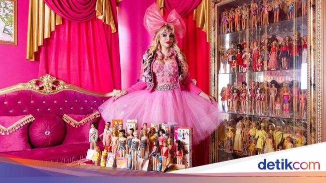 Wanita Rusia Ini Terobsesi Jadi Barbie, Punya 12 Ribu Koleksi
