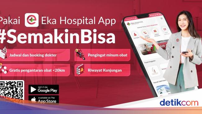Eka Hospital Group Luncurkan Layanan Mobile App