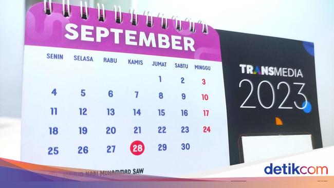 Daftar Tanggal Merah-Libur Nasional September 2023, Ada Berapa Hari?