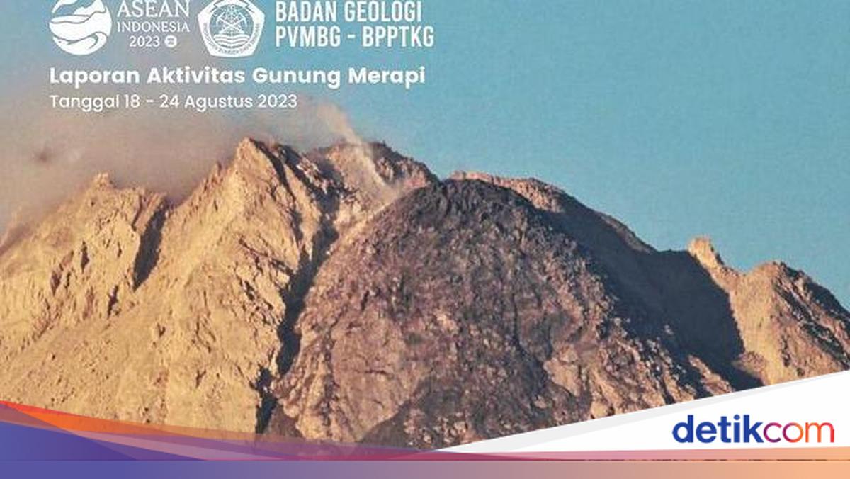 Kubah Lava Gunung Merapi Terlihat Menyeramkan, Ini Faktanya