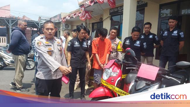 Jual Motor Curian di Medsos, Pria Pengangguran Tasik Diciduk Polisi