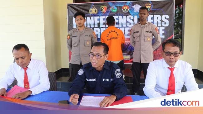 Pria Mabuk di Merauke Tebas Pemotor hingga Tangan Putus Ditangkap