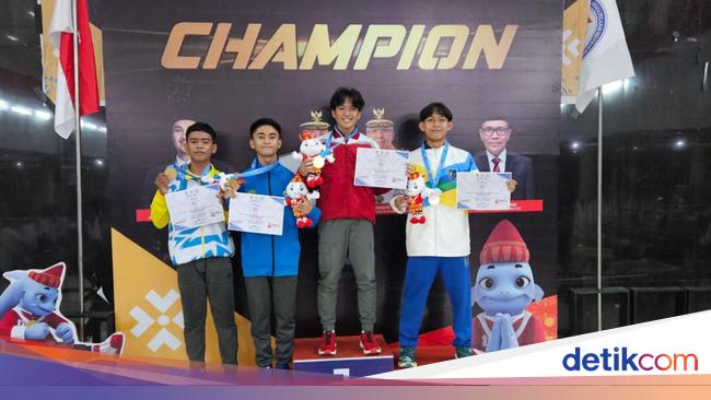 Atlet Taekwondo Andi Sultan Raih Emas Pertama untuk DKI di Popnas 2023