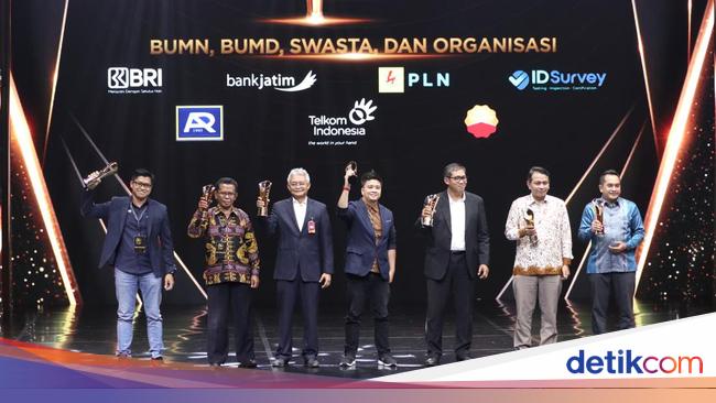 Inovasi Digital Bank Jatim Diganjar Penghargaan Indonesia Awards 2023