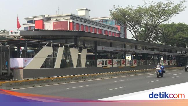 Halte Bundaran Senayan Dibuka Lagi, Penumpang Senang Kini Lebih Luas