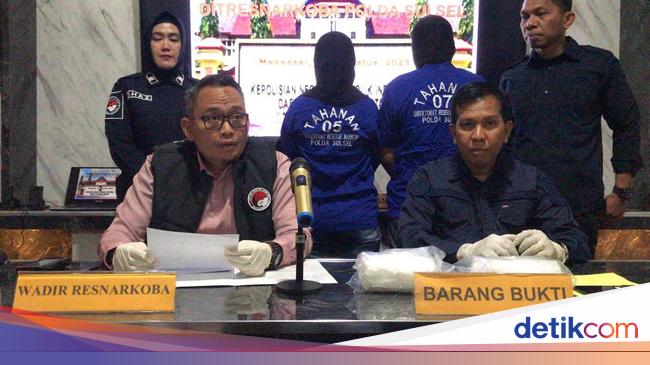 Ayah-Anak di Pinrang Terlibat Jaringan Narkoba Internasional Ditangkap