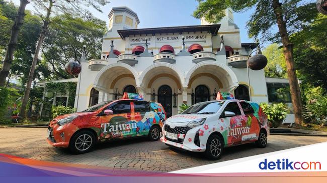 Makin Gencar Promosi, Taiwan Pamer Keindahan Wisatanya di Ratusan Mobil