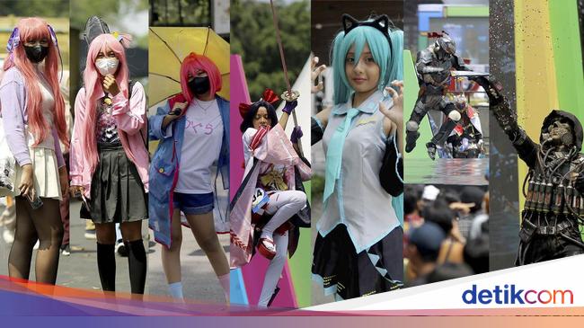 Potret Para Cosplayer di WJF 2023 Jadi Daya Tarik Pengunjung