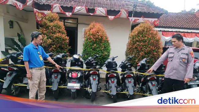 Polisi Gerebek Tempat Penampungan Motor Curian di Bogor, Pemilik Diburu