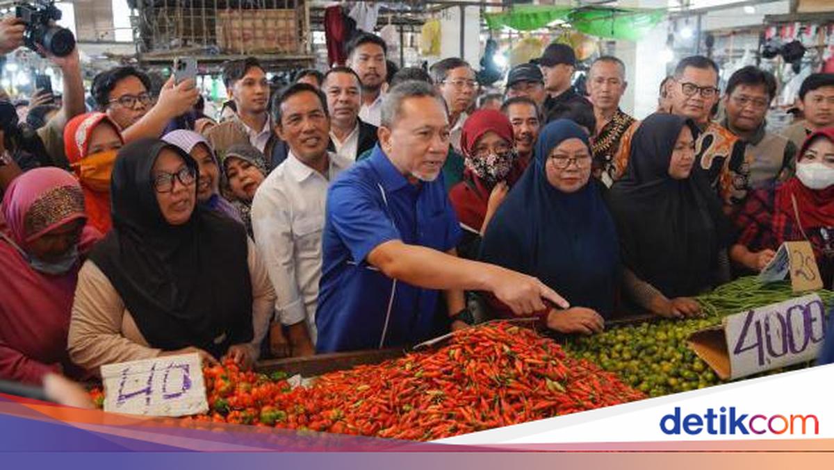 Cek Pasar Flamboyan di Pontianak, Mendag Pastikan Harga Bapok Stabil