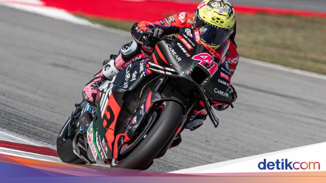Hasil MotoGP Catalunya: Aleix Espargaro Juara, Aprilia Berkuasa
