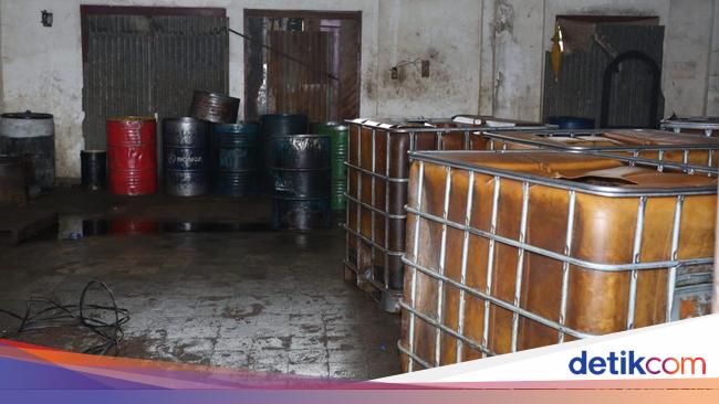 4 Orang Jadi Tersangka Gudang Solar Ilegal yang Digerebek Polisi di Medan