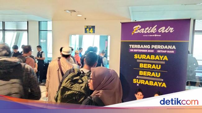 Batik Air Tambah Rute Baru Surabaya-Berau, Cek Jadwal di Sini!