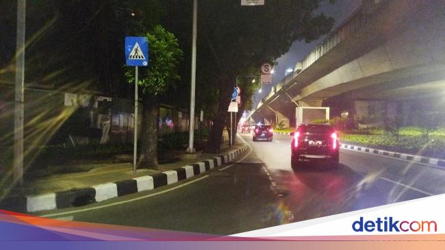 Jalan Gatsu Arah Semanggi Dibuka, Kendaraan Sudah Bisa Melintas