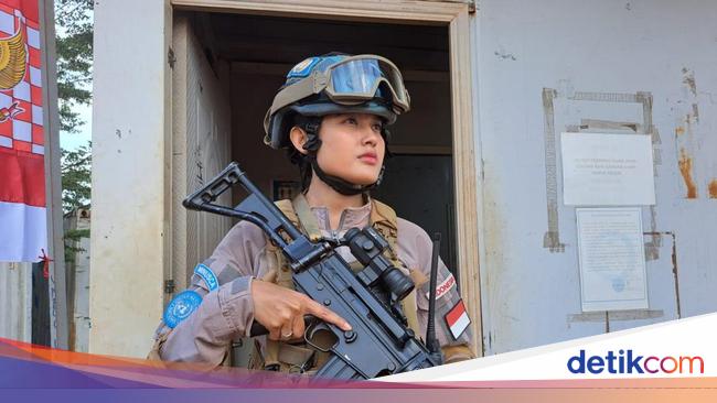 Berkenalan dengan Briptu DJ Putri, Polwan Perdamaian yang Jago 3 Bahasa