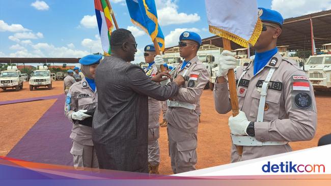 Pasukan FPU Indonesia Terima Medali Penghargaan UN Peacekeeping