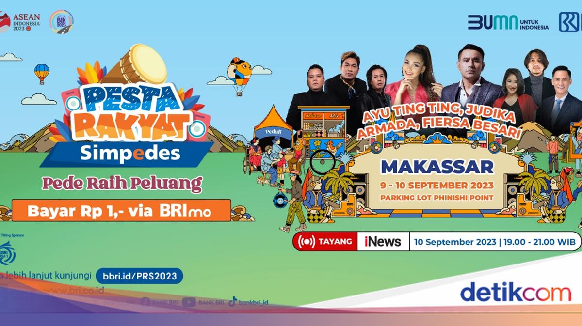 Saksikan Kemeriahan Pesta Rakyat Simpedes 2023 di Makassar!
