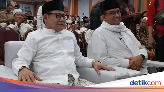 Pertama Kali Usai Deklarasi, Anies dan Cak Imin Sapa Masyarakat di Surabaya