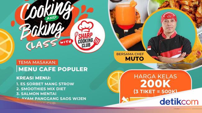 Belajar Membuat 5 Resep Kafe Populer Bareng Chef Muto, Dijamin Seru!