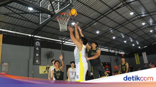 Tim Basket Sumut untuk PON 2024 Lawan Atlet Nasional di Medan