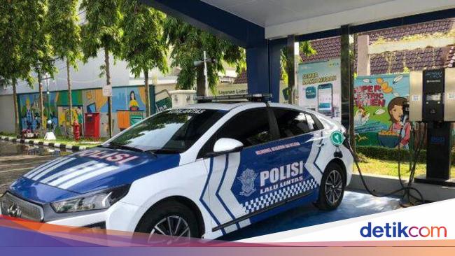 Korlantas Polri Usul Mobil Patroli Pakai Kendaraan Listrik
