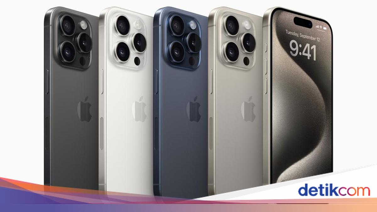 iPhone 15 Pro dan iPhone 15 Pro Max Bawa Bodi Titanium Kamera Periskop