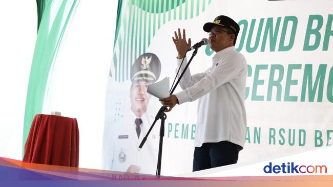 Momen Bupati Bandung Resmikan Groundbreaking RSUD di Desa Tegalluar