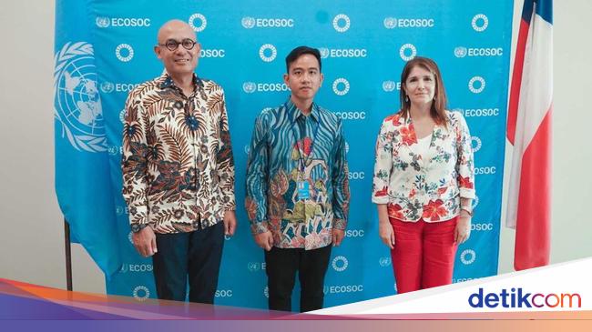 Gibran Ungkap Kondisi UMKM-Pembangunan Kota Solo ke Presiden ECOSOC PBB