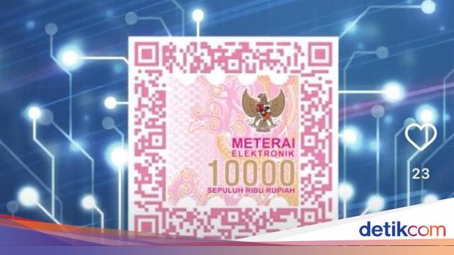 6 Tempat Beli Meterai Digital buat Daftar CPNS 2023