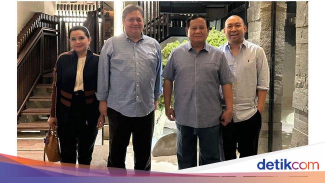 Prabowo dan Airlangga Makan Malam Bersama, Bahas Apa? Prabowo dan Airlangga Makan Malam Bersama, Bahas Apa?