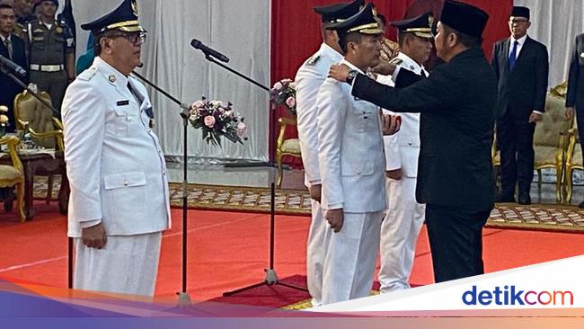 Ratu Dewa Dilantik Jadi Pj Wali Kota Palembang Gantikan Harnojoyo