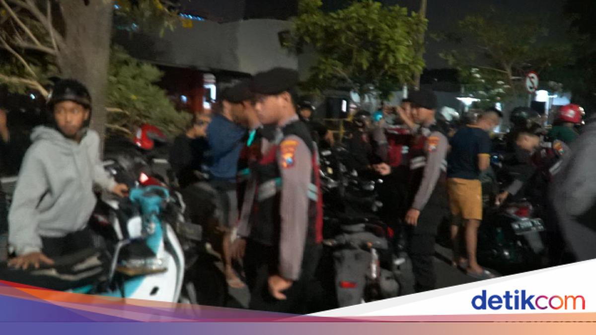 110 Motor Diamankan Saat Razia Balap Liar di Surabaya