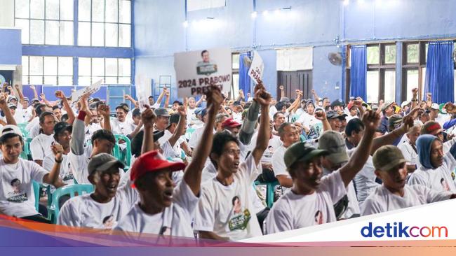 Nelayan hingga Pedagang Pasar di Jatim Mulai Dukung Prabowo