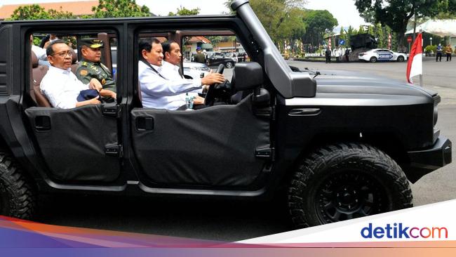 Jokowi Disopiri Prabowo Naik Maung: Mulus, yang Nyetir Juga Bagus