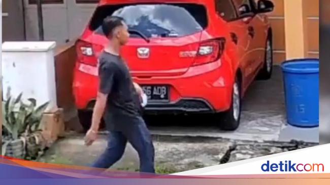 Pria yang Terekam CCTV Curi Mobil Warga di Medan Alami Kecelakaan