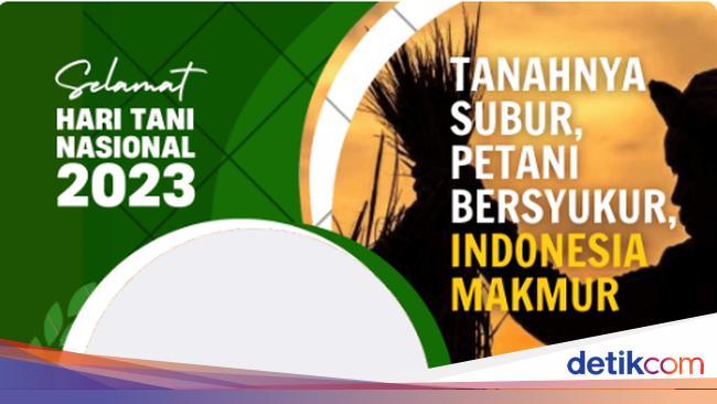 10 Link Twibbon Hari Tani Nasional 2023 untuk Dipakai Tanggal 24 September