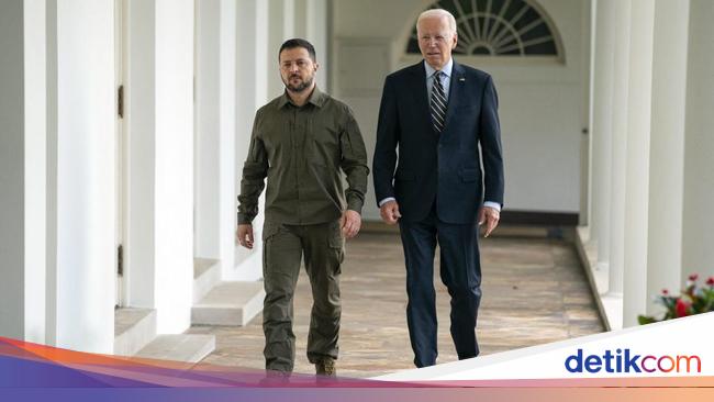 Tiba di Gedung Putih AS, Zelensky Bertemu Presiden Joe Biden Tiba di Gedung Putih AS, Zelensky Bertemu Presiden Joe Biden