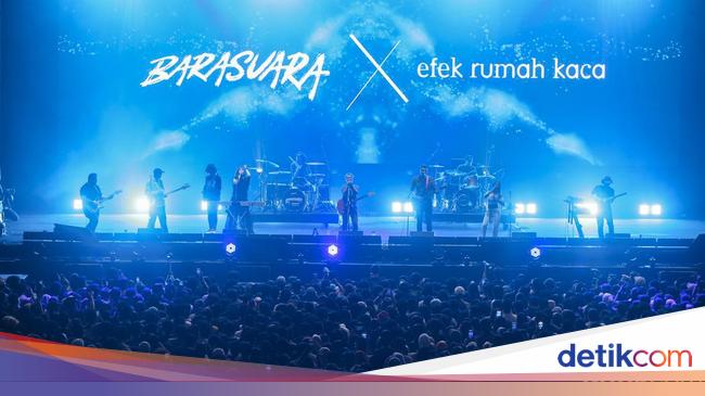 Barasuara X Efek Rumah Kaca Bikin Panggung Gegap Gempita Pecah