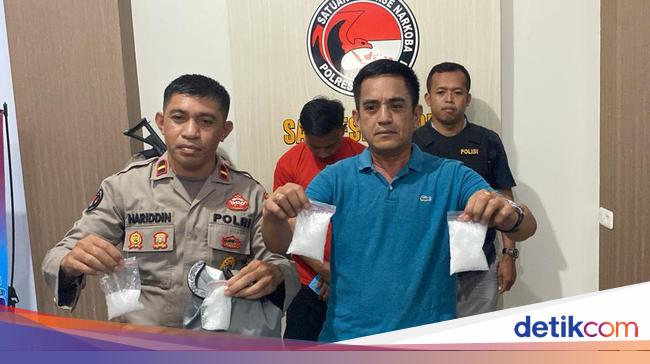 Pria Edarkan Narkoba Milik Napi Lapas Kendari Ditangkap, 640 Gram Sabu Disita