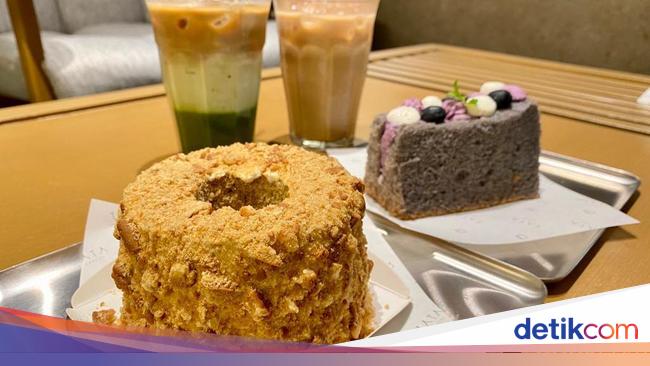 Tata Cakery: Chiffon Earl Grey Regal dan 'Dirty Matcha' di Kafe ...