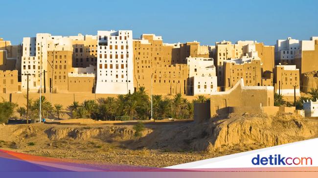 Gedung Pencakar Langit Berusia 500 Tahun di Yaman, Masuk Situs Warisan ...