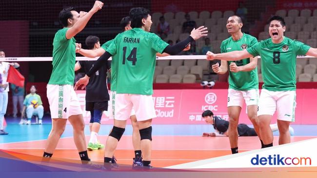 Tim Voli Putra Indonesia Finis Di Posisi Ke 8 Asian Games 2023