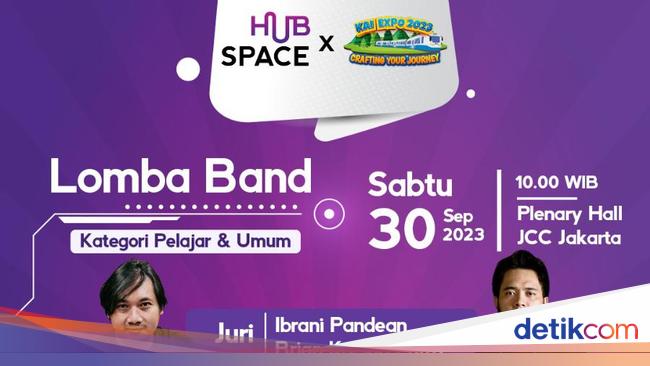 Lomba Band Gratis Berhadiah Total Rp 36 Juta Cuma di Hub Space X KAI ...